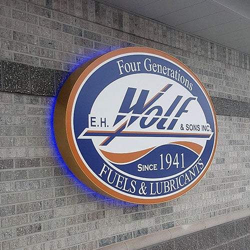 Building Mounted Business Signs | Wall Signs for Businesses | Lemberg